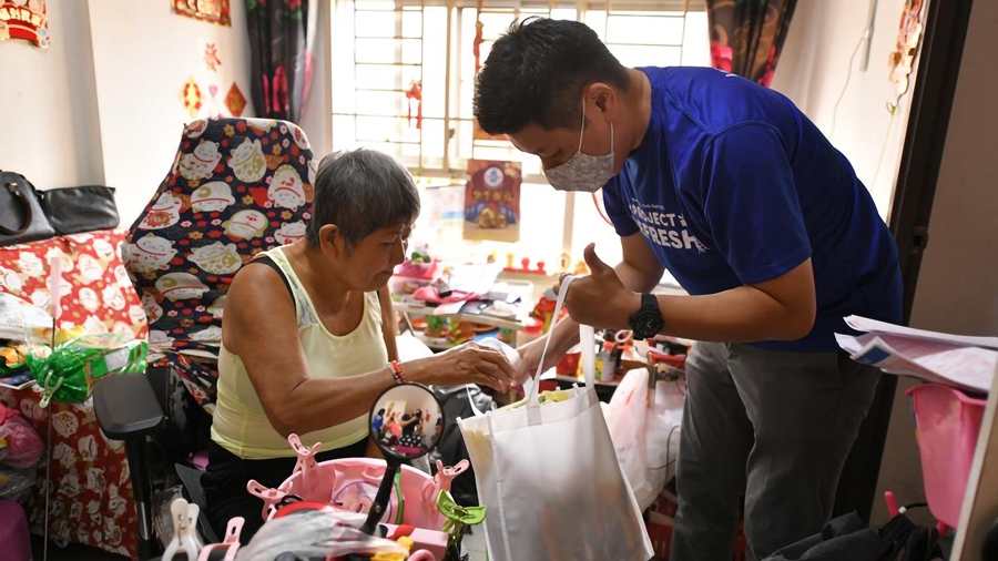 Young NTUC-NECDC Restart Project Refresh with 120 Volunteers