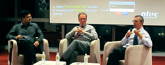 First CEO Fireside Chat Session Kicks Off