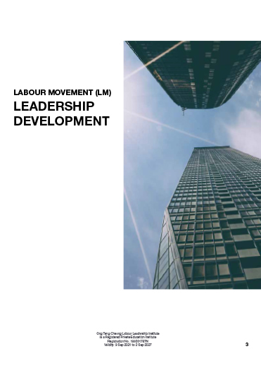 Training for Labour Movement Leaders