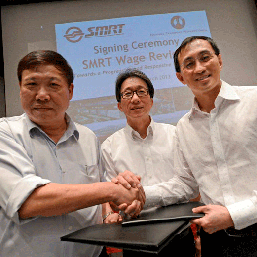 SMRT aligns staff incentives to productivity, safety and customer service
