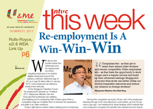 Re-employment is a win-win-win