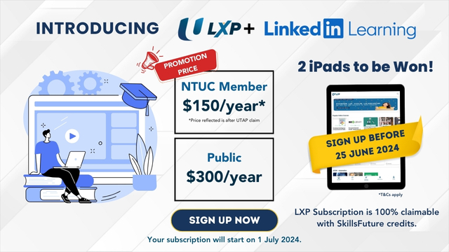 LXP+ LinkedIn Learning by NTUC LHUB