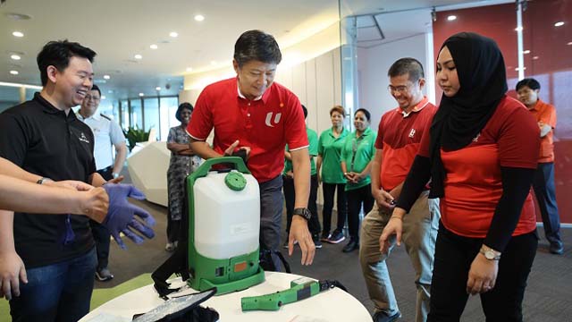Union shows appreciation to cleaners who keep our environment clean ...