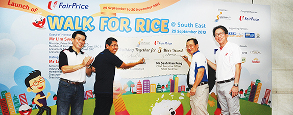 “Walk For Rice” Commitment Renewed