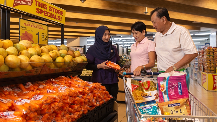 NTUC FairPrice Has Enough Supply of Food and Essential Items for Singapore