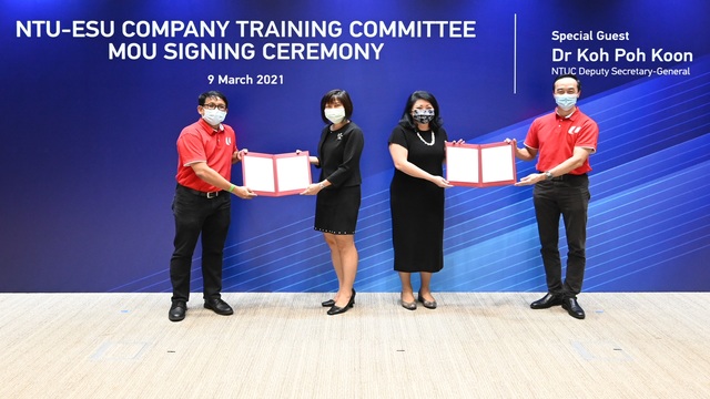 NTU Singapore and Education Services Union commit $500,000 to boost ...